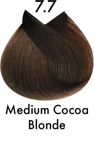 ColorUS Permanent Hair Colour 7.7 Medium Cocoa Blonde 120ml – WA Hair ...