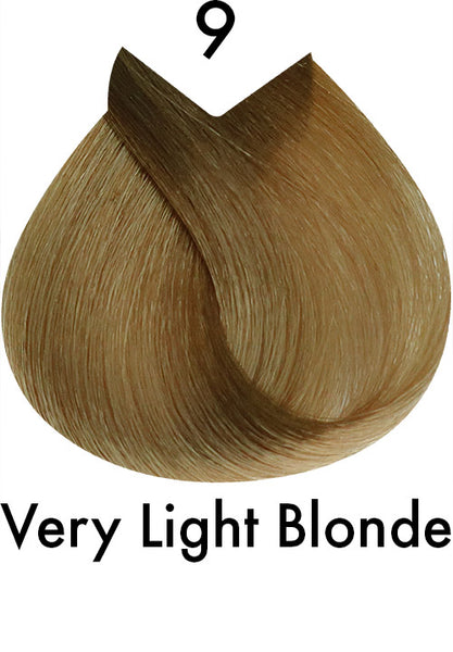 ColorUS Permanent Hair Colour 9 Very Light Blonde 120ml – WA Hair Suppliers